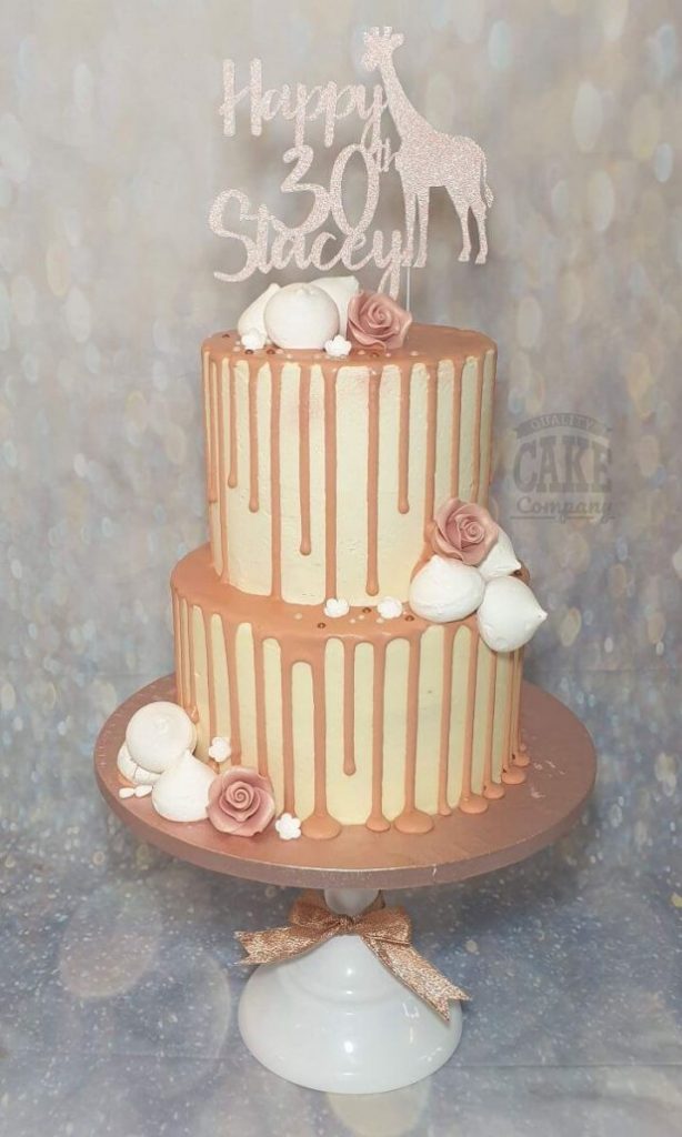 Two-tier Drip Cakes - Quality Cake Company Tamworth