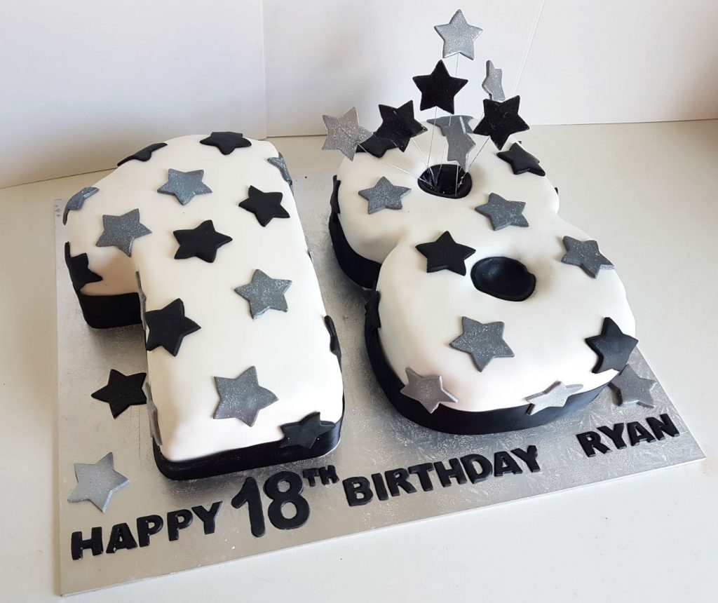 Number Shaped Cakes - Quality Cake Company Tamworth