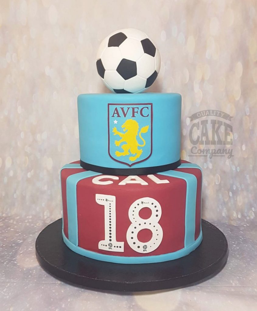 Aston Villa Birthday Cakes - Quality Cake Company - Tamworth
