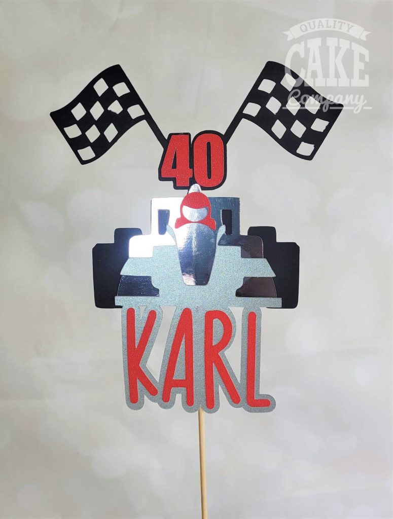 F1 Formula 1 Theme Cakes - Quality Cake Company - Tamworth