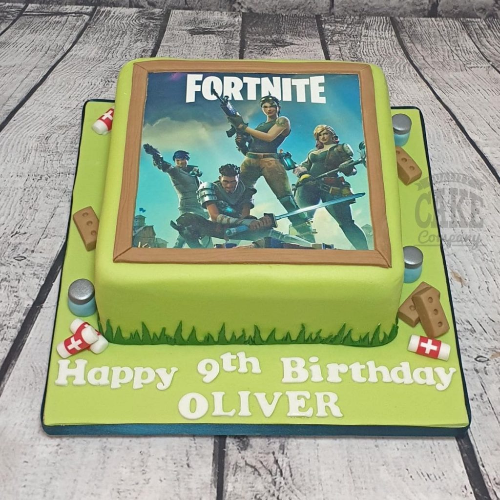 Fortnite Theme Cakes - Quality Cake Company Tamworth