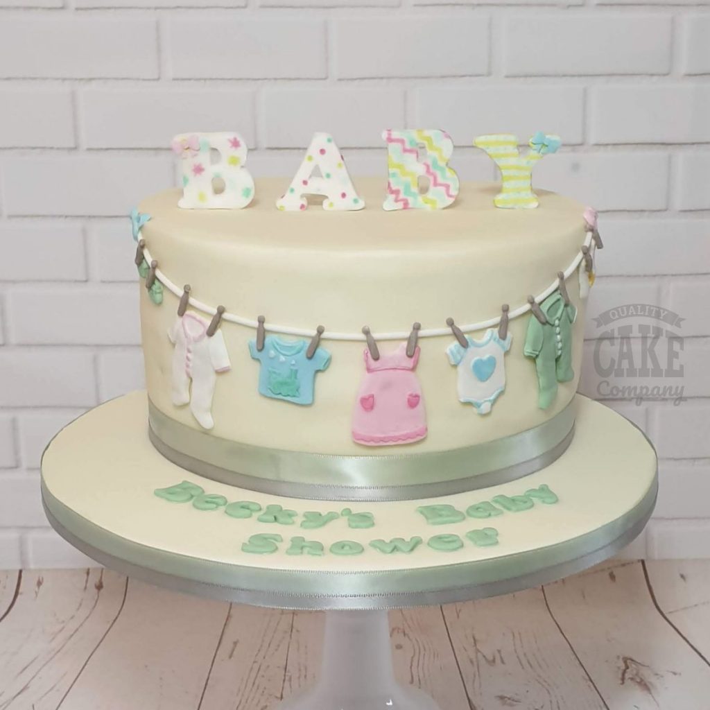 Baby Shower Cakes - Quality Cake Company Tamworth