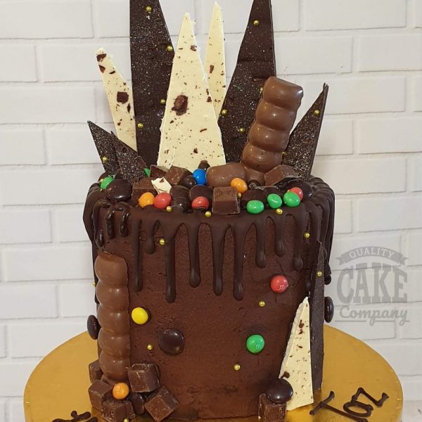 Two-tier Drip Cakes - Quality Cake Company Tamworth