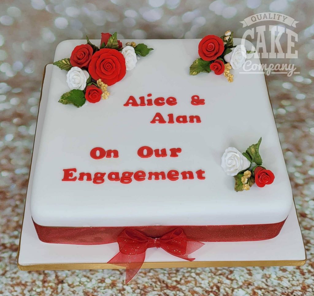 Engagement Cakes - Quality Cake Company Tamworth