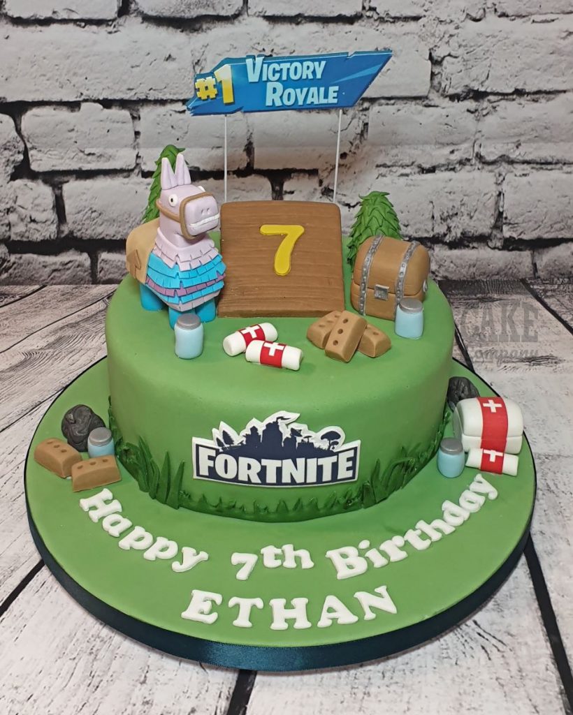 Fortnite Theme Cakes - Quality Cake Company Tamworth