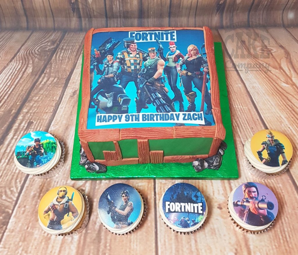 Fortnite Theme Cakes - Quality Cake Company Tamworth