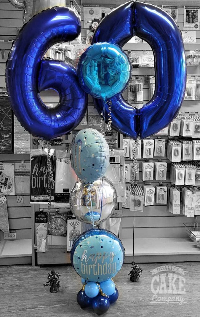 Mixed Balloon Displays - Quality Cake Company Tamworth