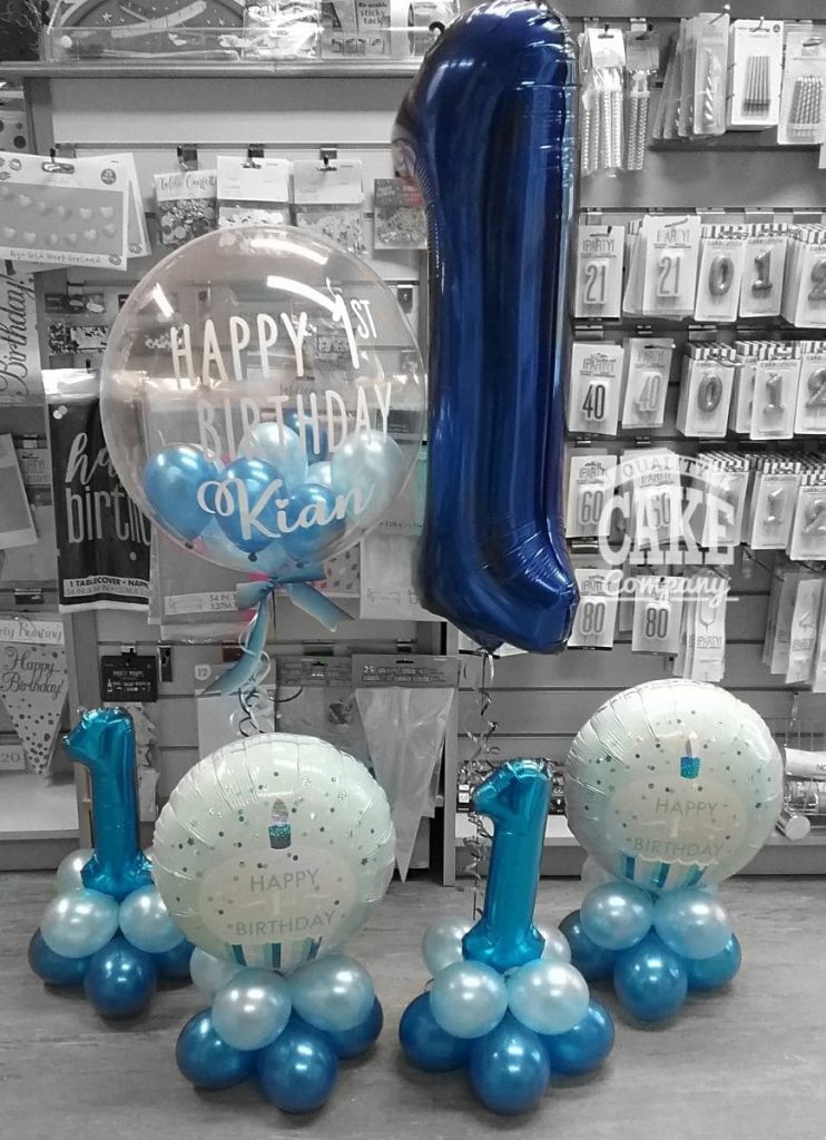 Mixed Balloon Displays - Quality Cake Company Tamworth