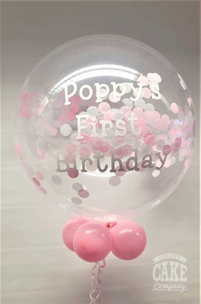 1st Birthday Balloons & Decorations - Quality Cake Company Tamworth