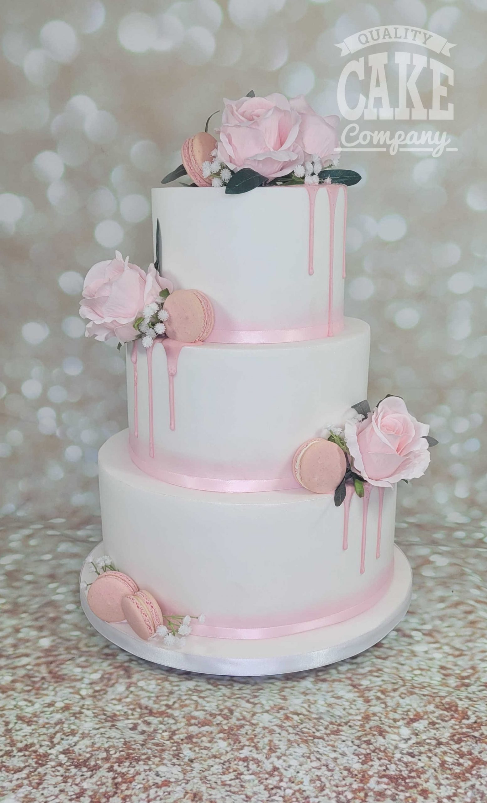 Two-tier Drip Cakes - Quality Cake Company Tamworth