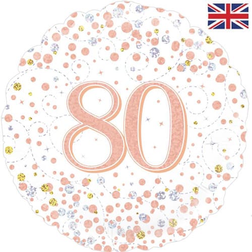 80th Birthday Balloons & Decorations - Quality Cake Company