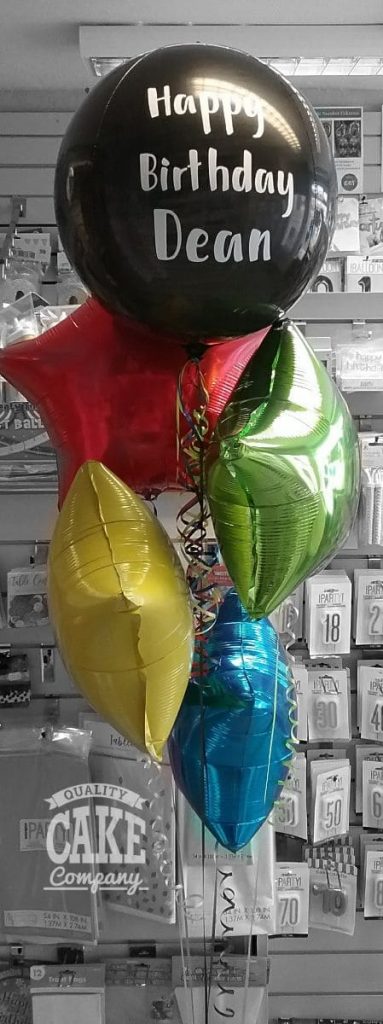 Mixed Balloon Displays - Quality Cake Company Tamworth