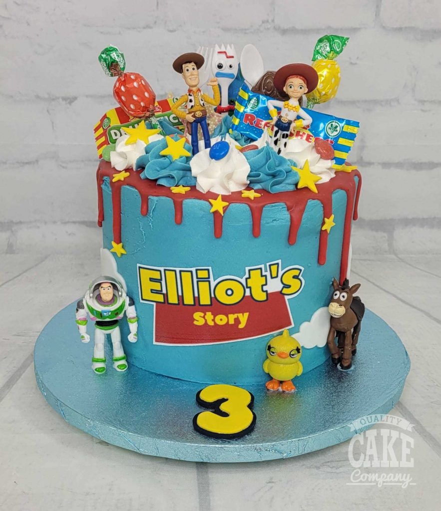 Cake Decorations For Toy Story Toy Story Edible Image Cake Topper
