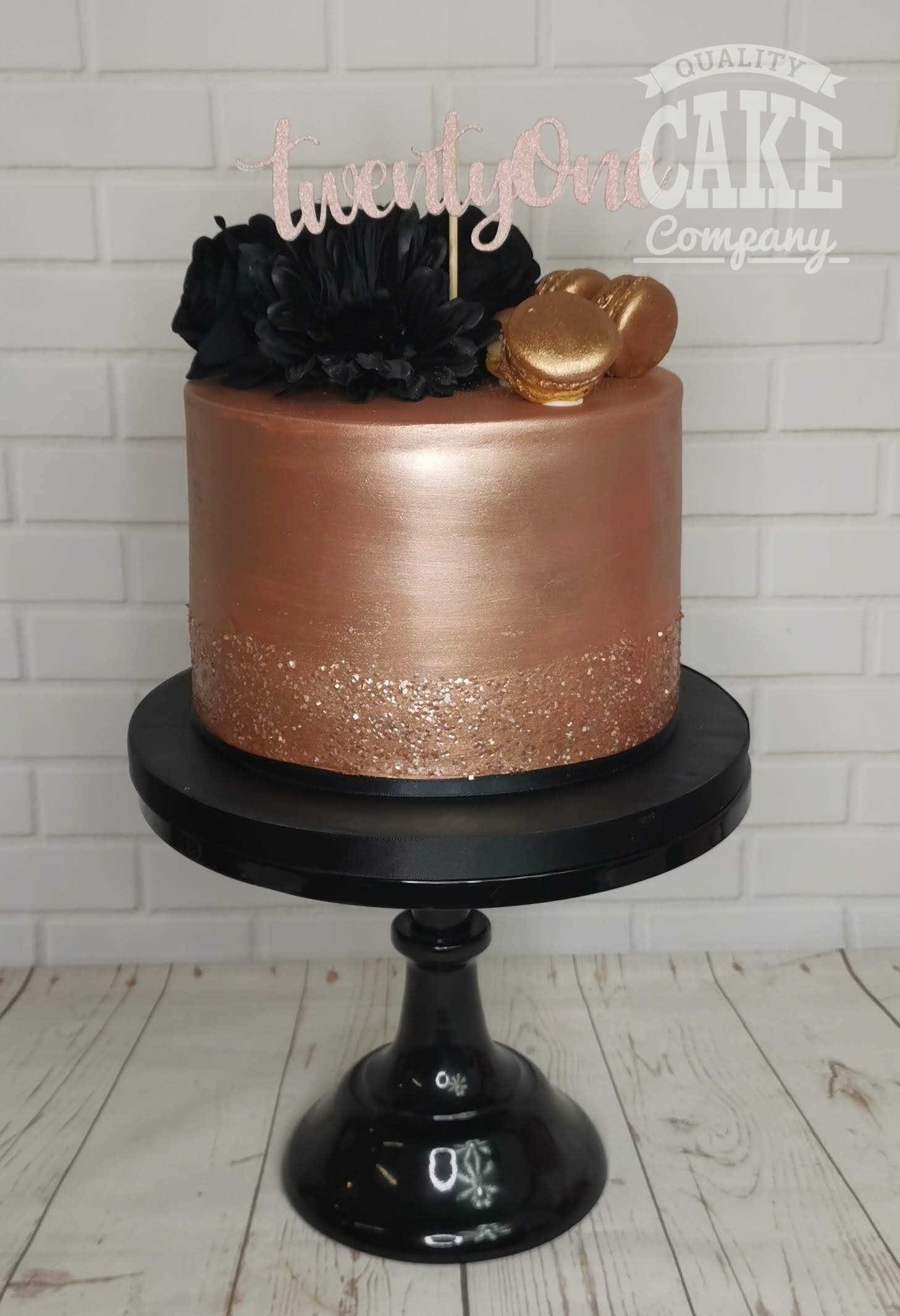 Rose Gold Cakes - Quality Cake Company Tamworth