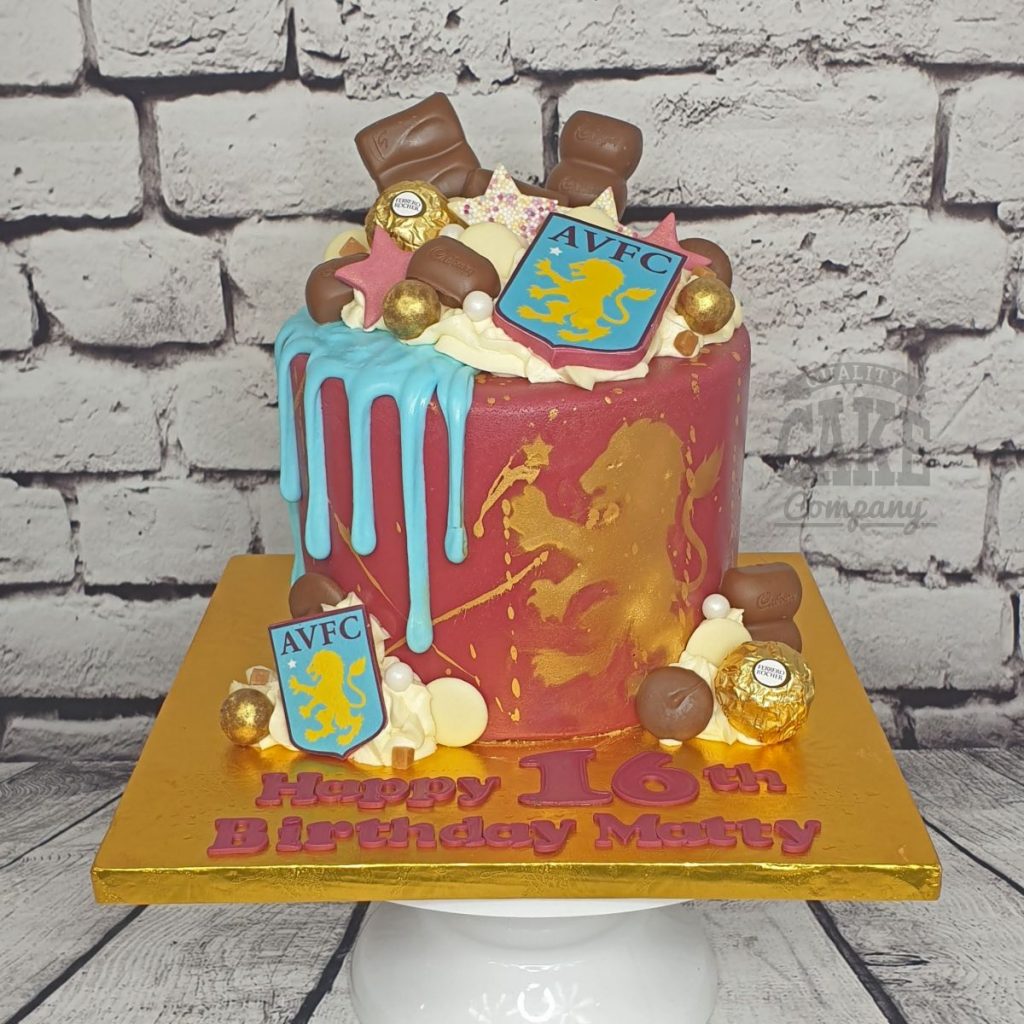 Aston Villa Birthday Cakes - Quality Cake Company - Tamworth