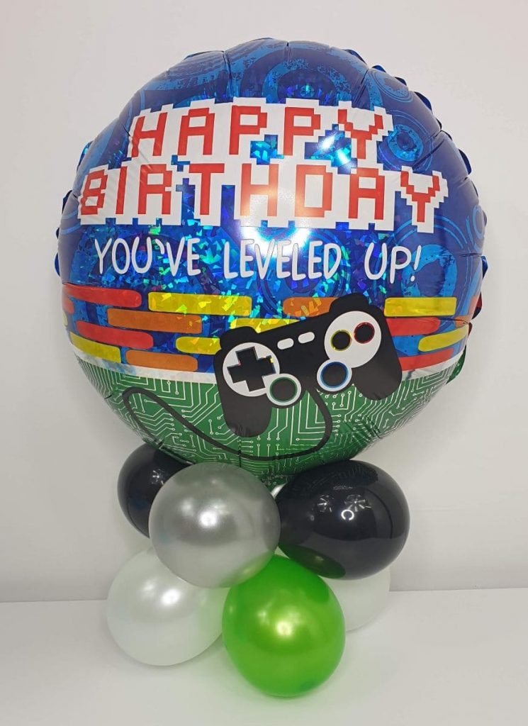Table Balloon Displays - Quality Cake Company Tamworth