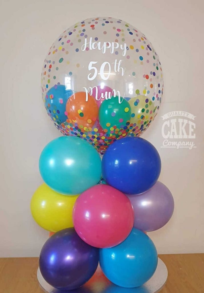 50th Birthday Balloons & Decorations - Quality Cake Company