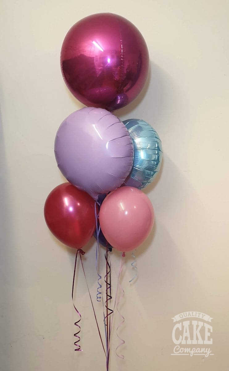 Floating Orb Balloons - Quality Cake Company Tamworth