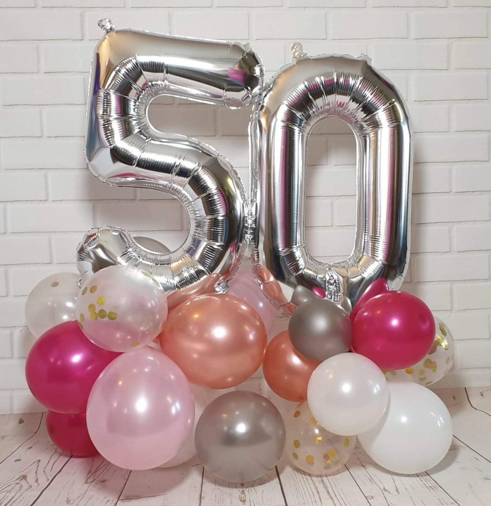 50th Birthday Balloons & Decorations - Quality Cake Company