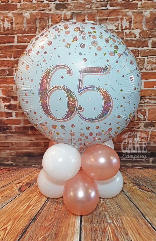 Table Balloon Displays - Quality Cake Company Tamworth