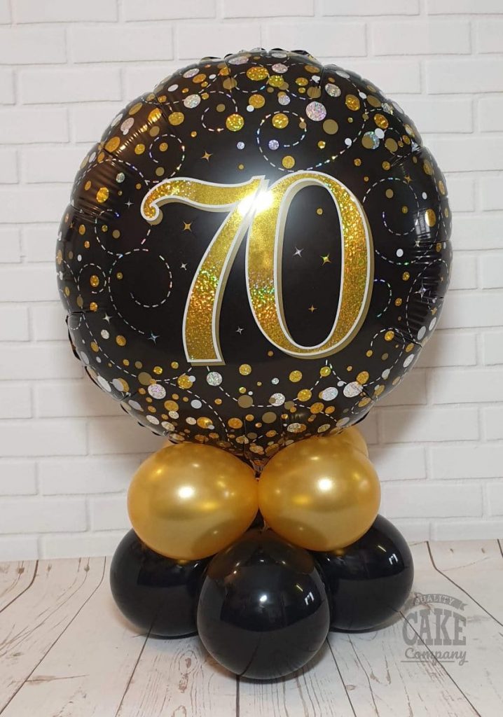 70th Birthday Balloons & Decorations - Quality Cake Company