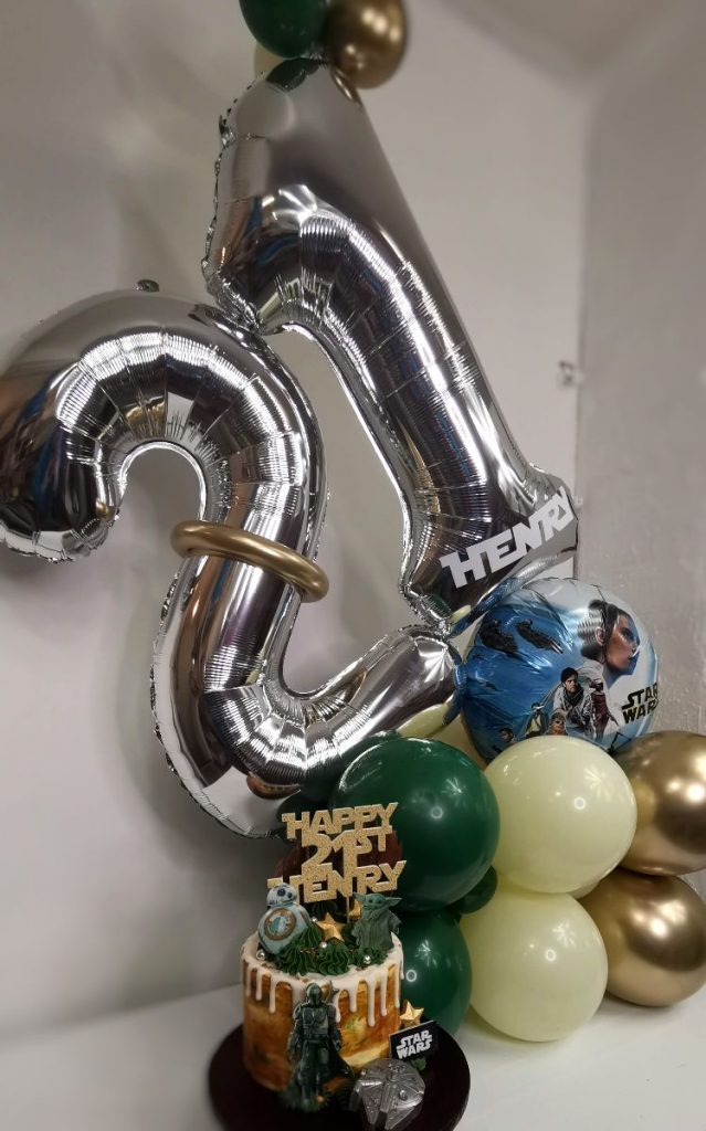 Balloon Displays - Quality Cake Company Tamworth