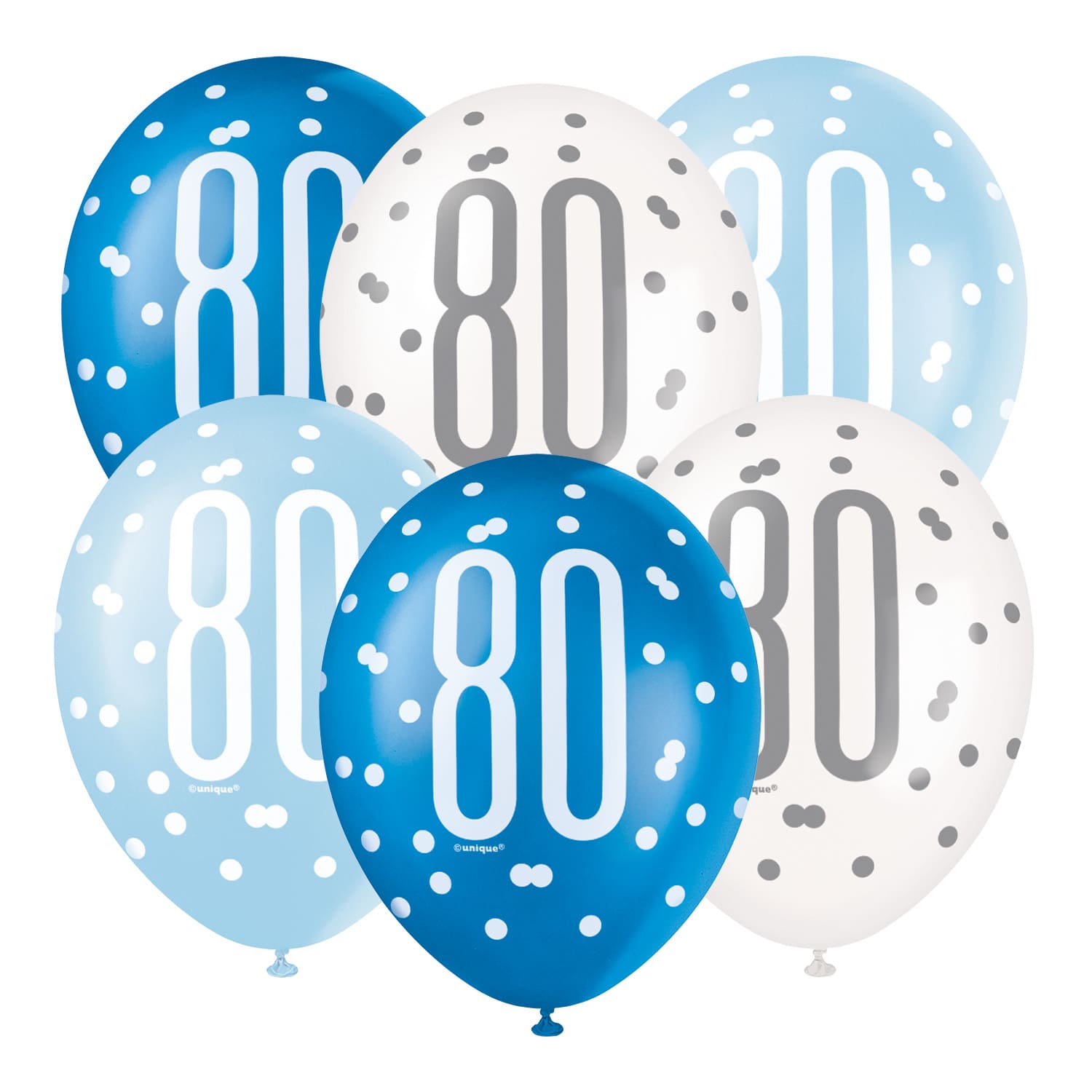 80th Birthday Balloons & Decorations - Quality Cake Company