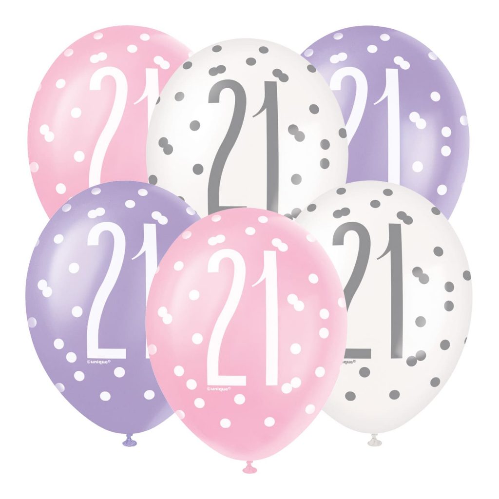 21st Birthday Balloons & Decorations - Quality Cake Company