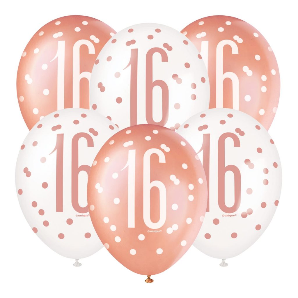 16th Birthday Balloons & Decorations - Quality Cake Company