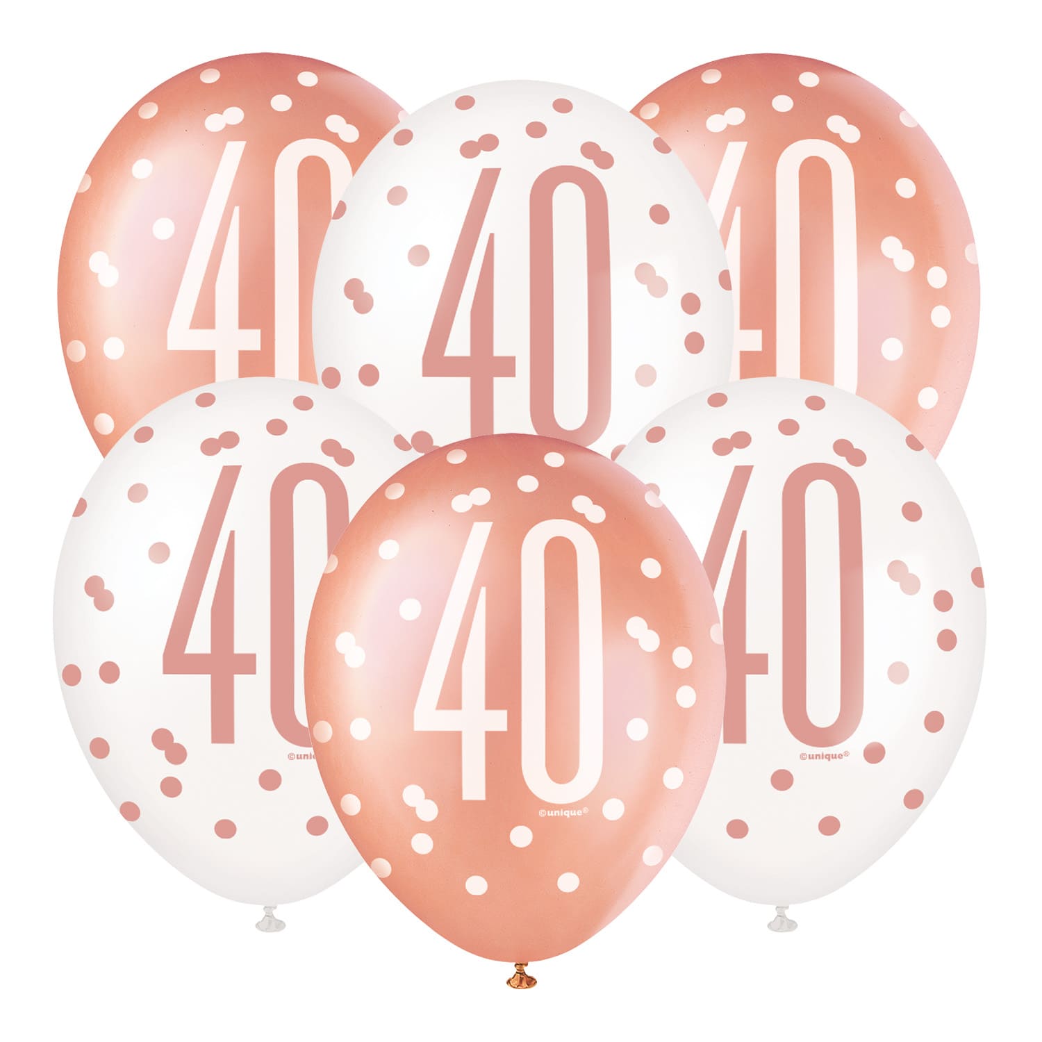 40th Birthday Balloons & Decorations - Quality Cake Company