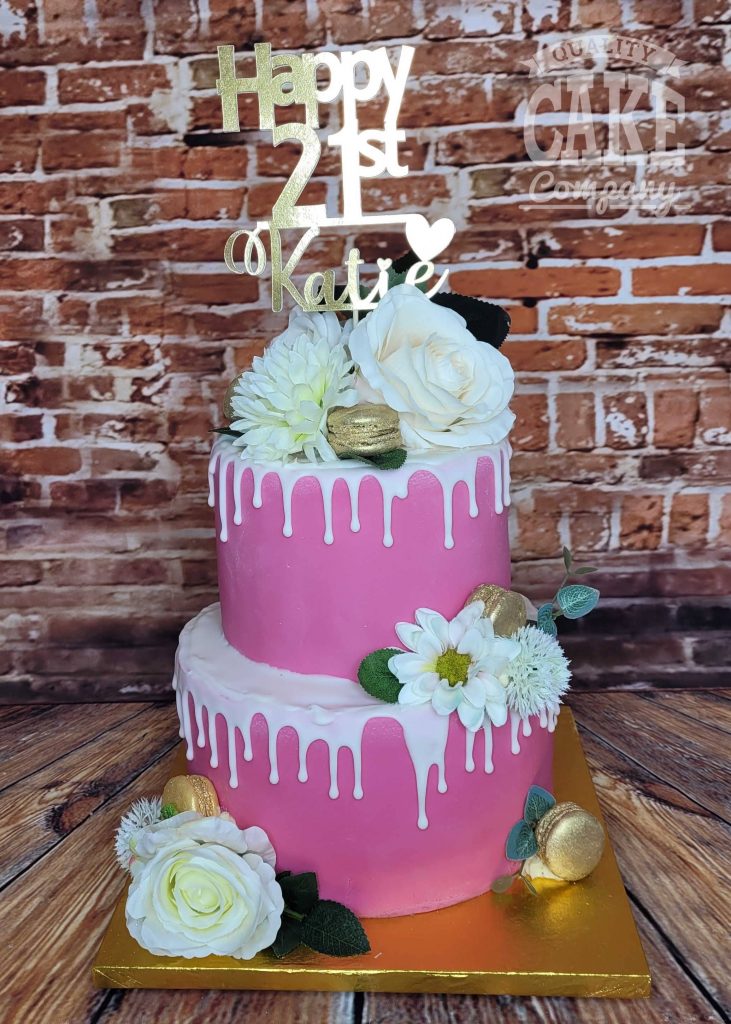 Two-tier Drip Cakes - Quality Cake Company Tamworth