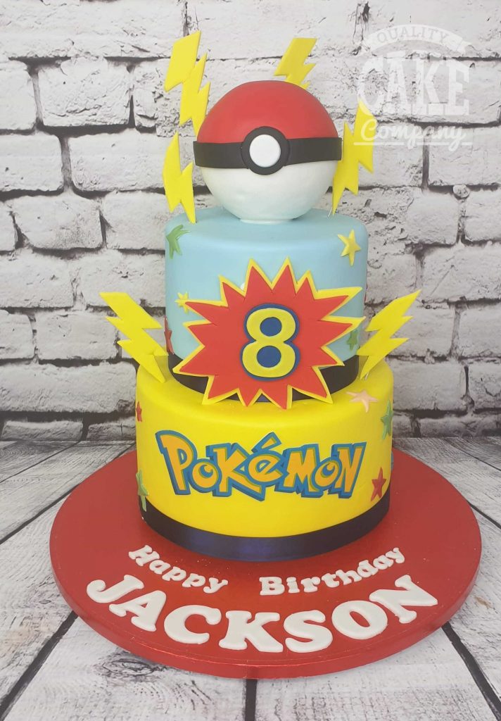 Pokemon Theme Cakes - Quality Cake Company Tamworth