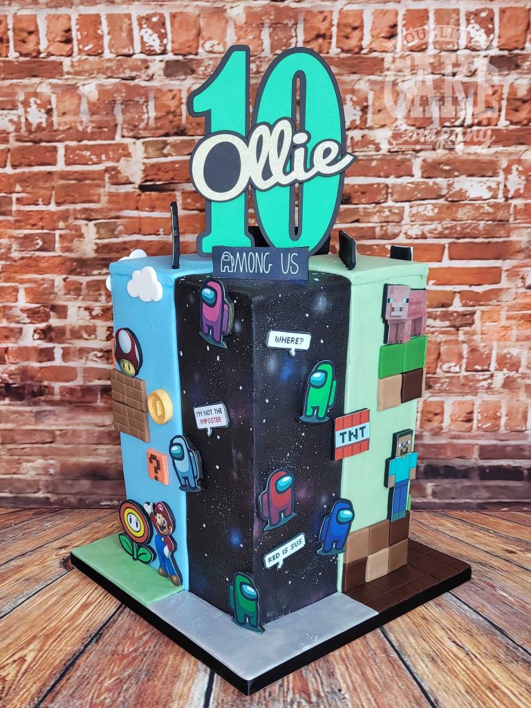 Gaming Theme Cakes - Quality Cake Company Tamworth