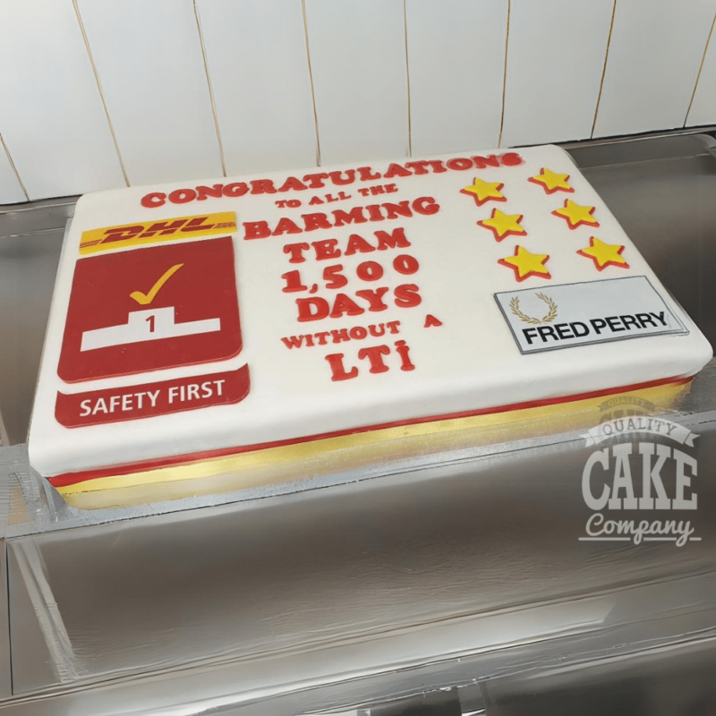 Corporate novelty cakes - Quality Cake Company Tamworth