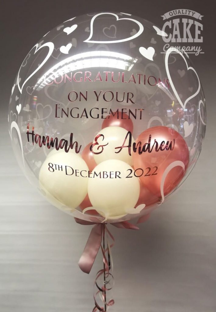 Engagement Balloons & Decorations - Quality Cake Company