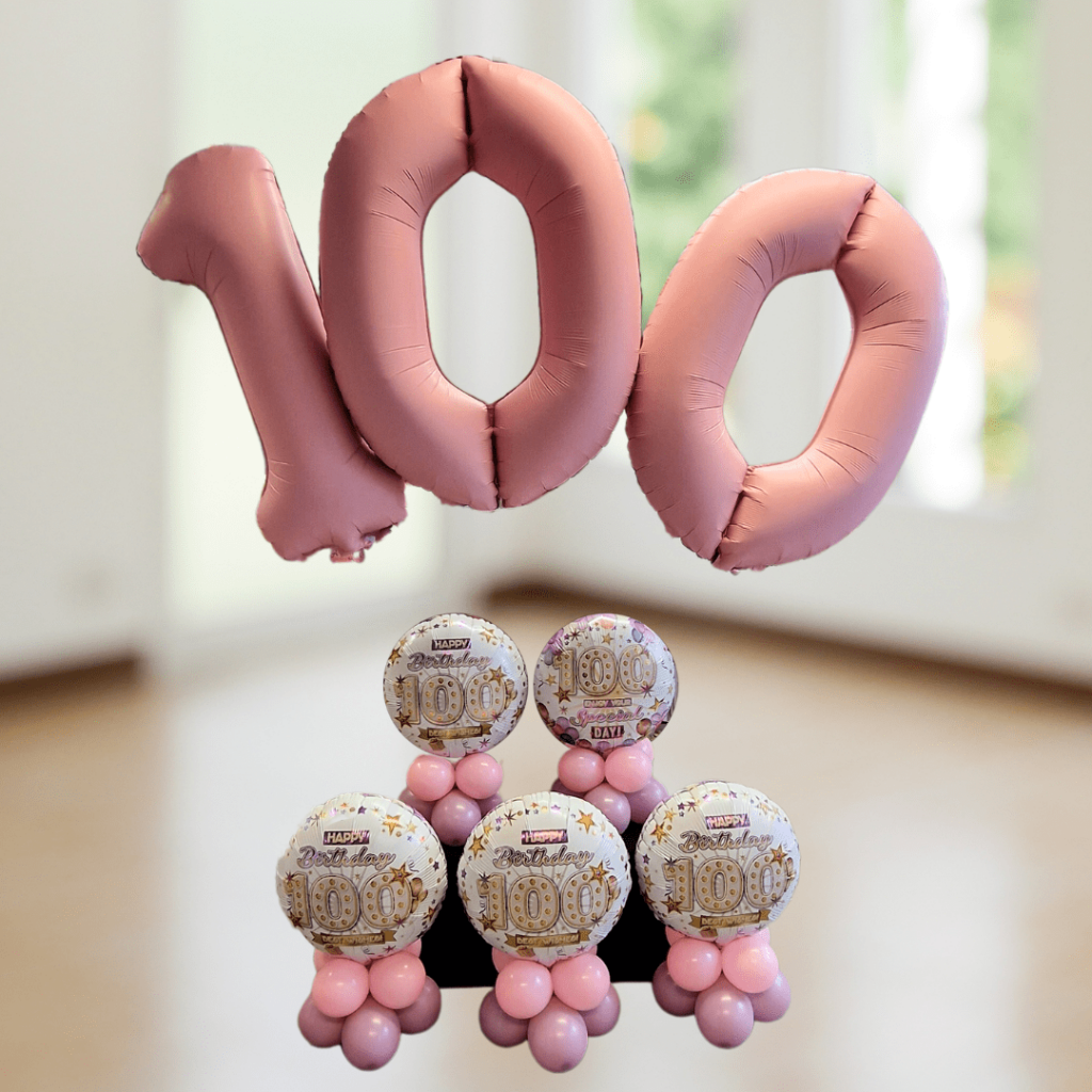 Floating number balloons - Quality Cake Company Tamworth