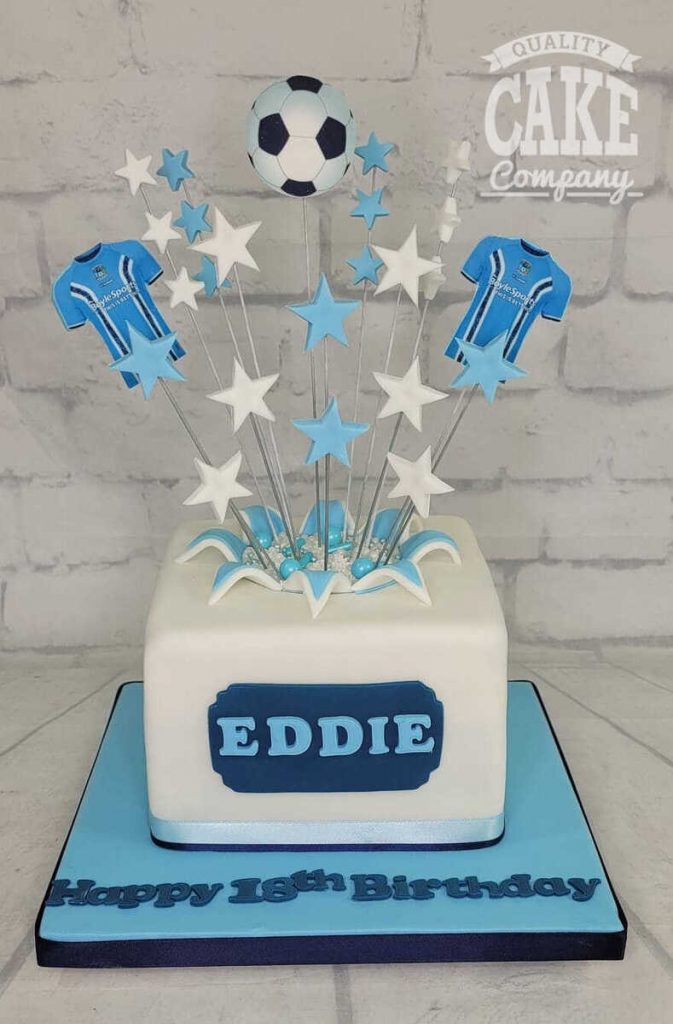 Football Birthday Cakes - Quality Cake Company - Tamworth