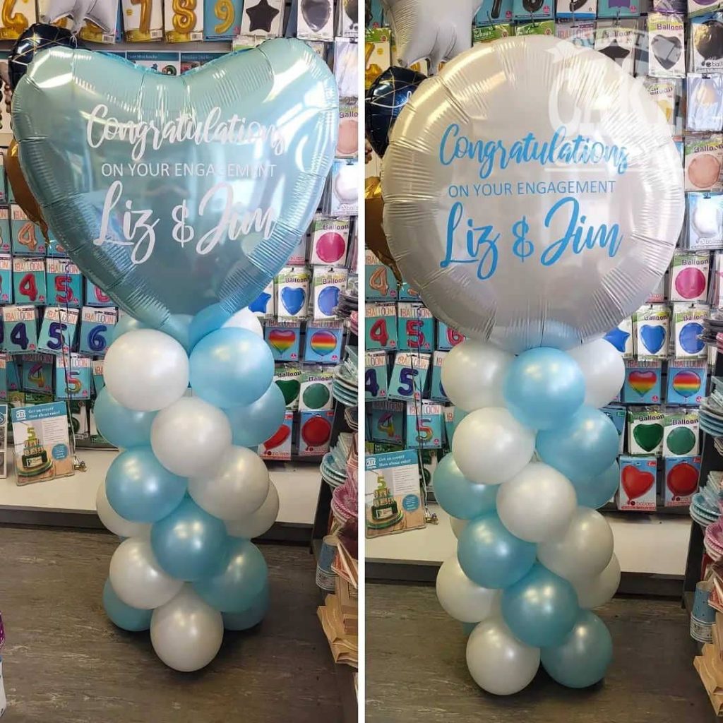Engagement Balloons & Decorations - Quality Cake Company