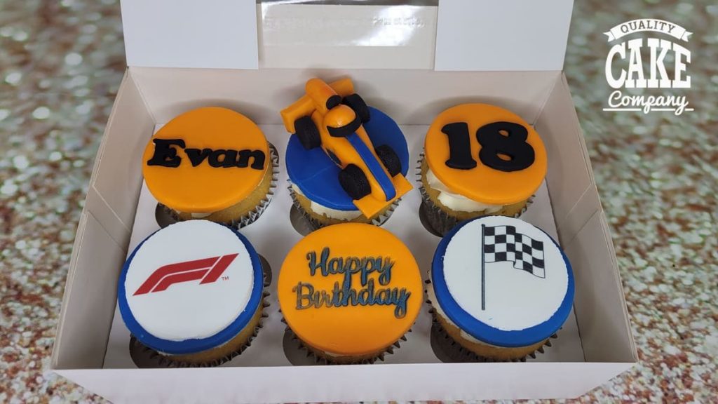 F1 Formula 1 Theme Cakes - Quality Cake Company - Tamworth