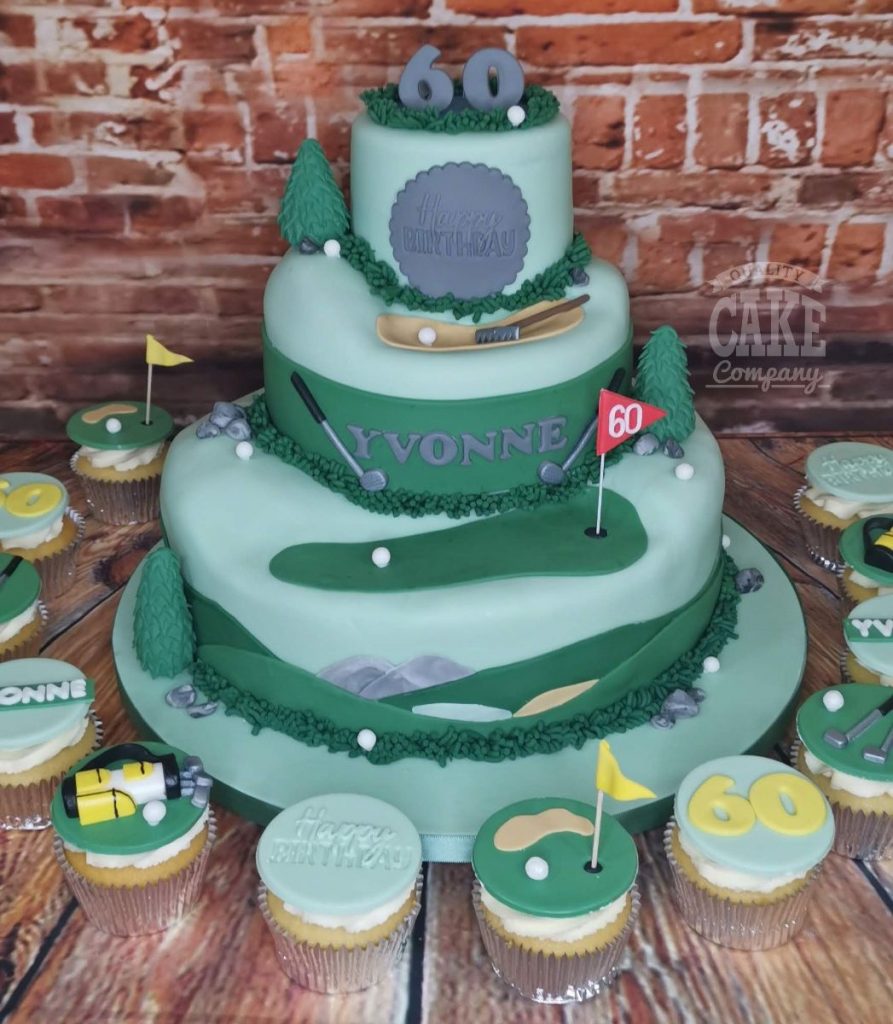 Golf Theme Cakes - Quality Cake Company - Tamworth