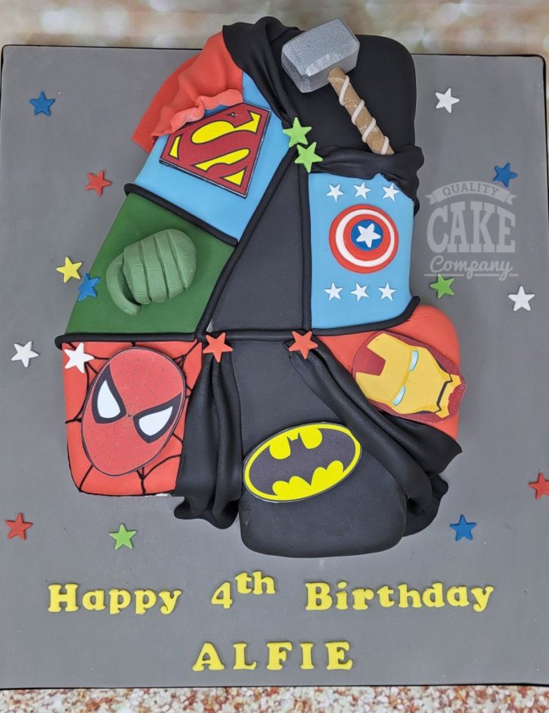 Number Shaped Cakes - Quality Cake Company Tamworth