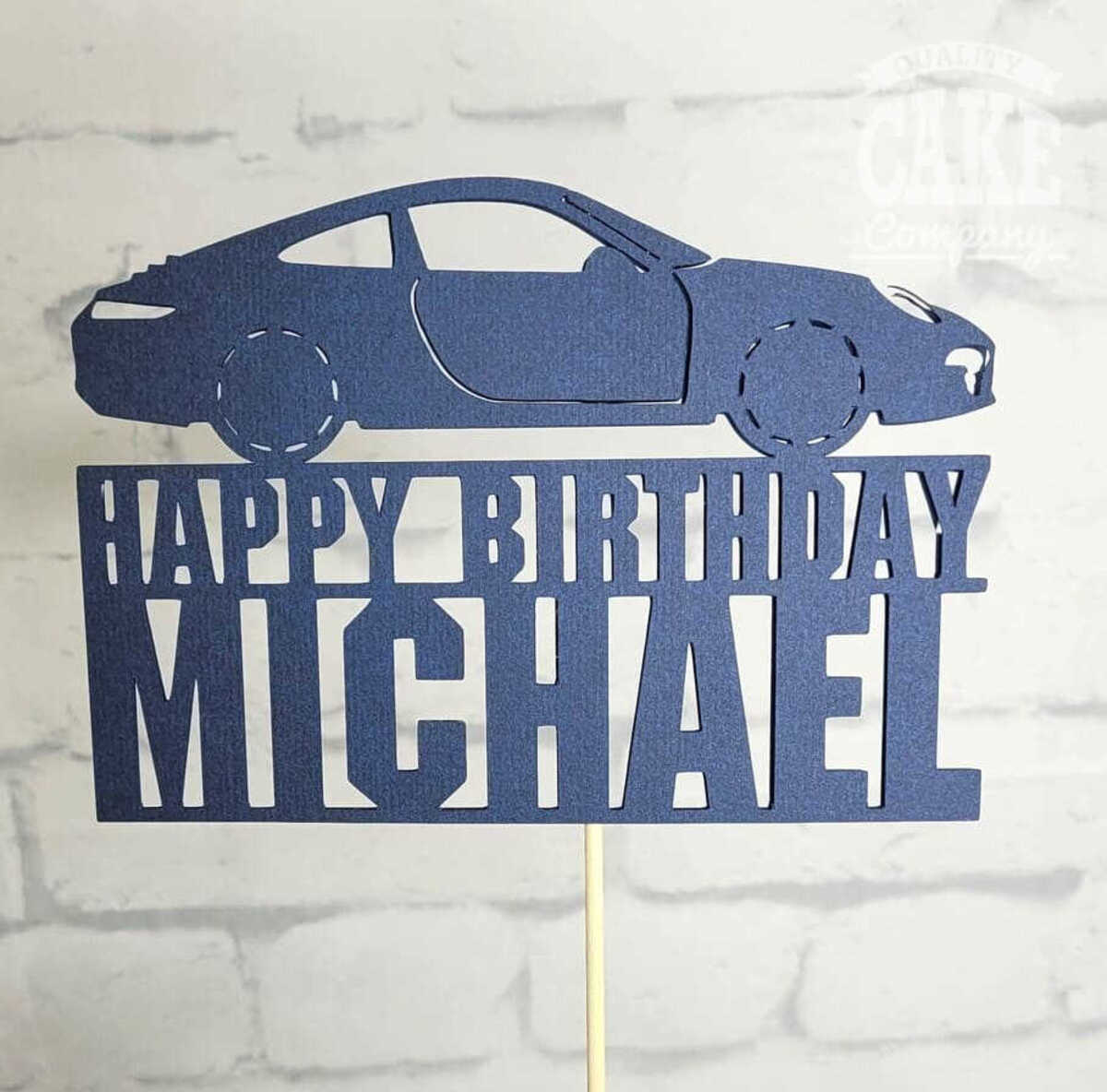 Personalised Cake Toppers - Quality Cake Company Tamworth