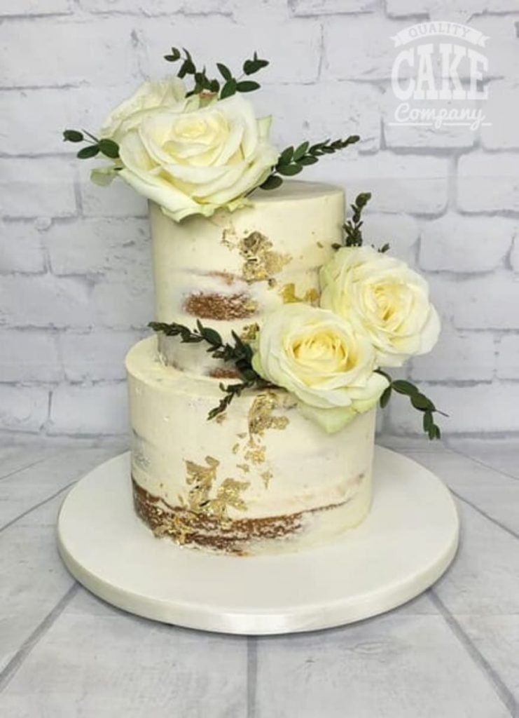 Golden Wedding Anniversary Cakes - Quality Cake Company