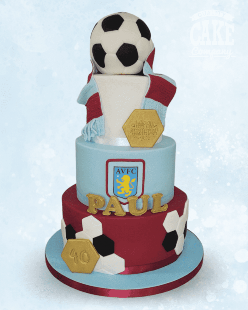 Football Birthday Cakes - Quality Cake Company - Tamworth