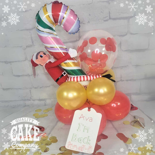 Christmas Naughty Elf Arrival Balloons - Quality Cake Company