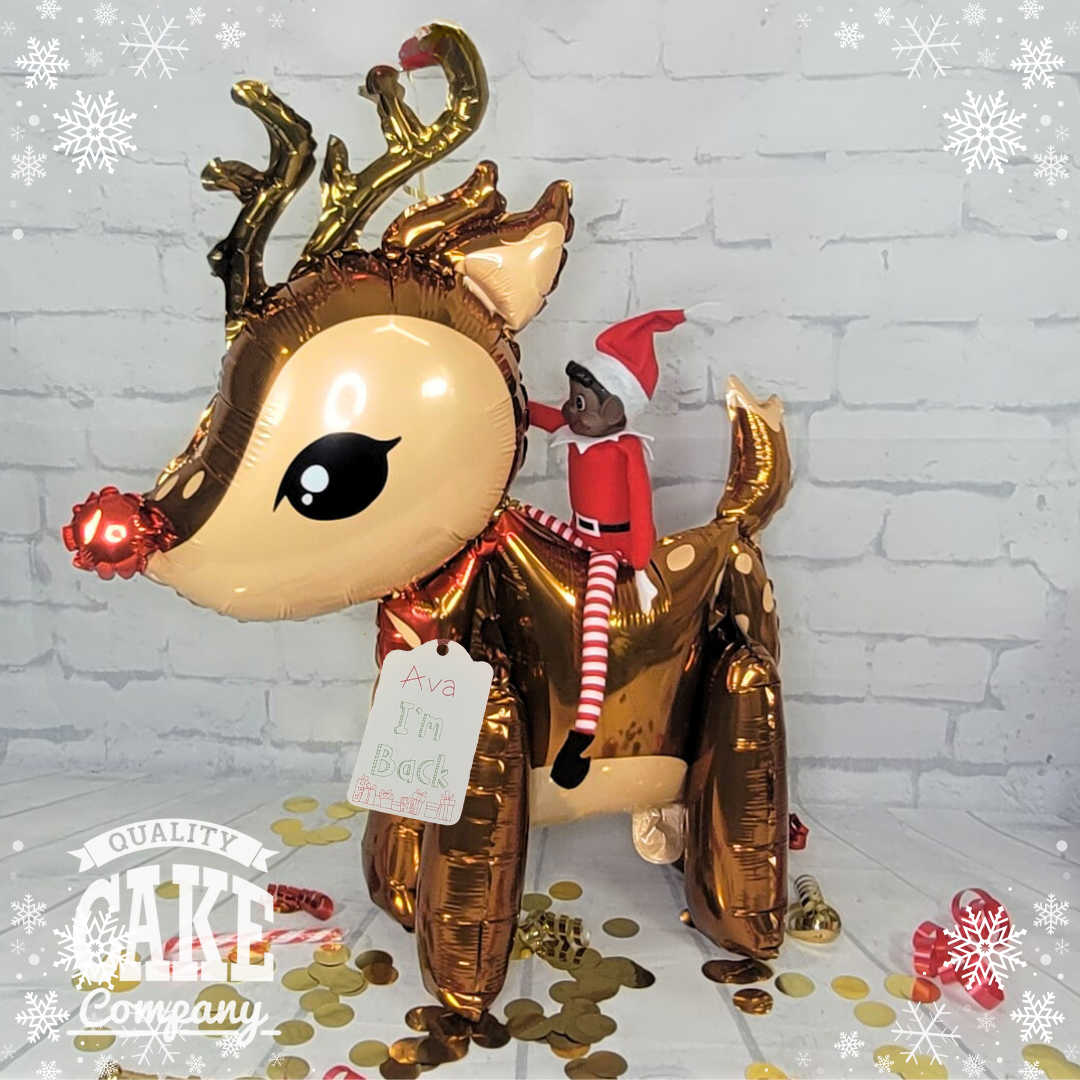 Christmas Naughty Elf Arrival Balloons - Quality Cake Company