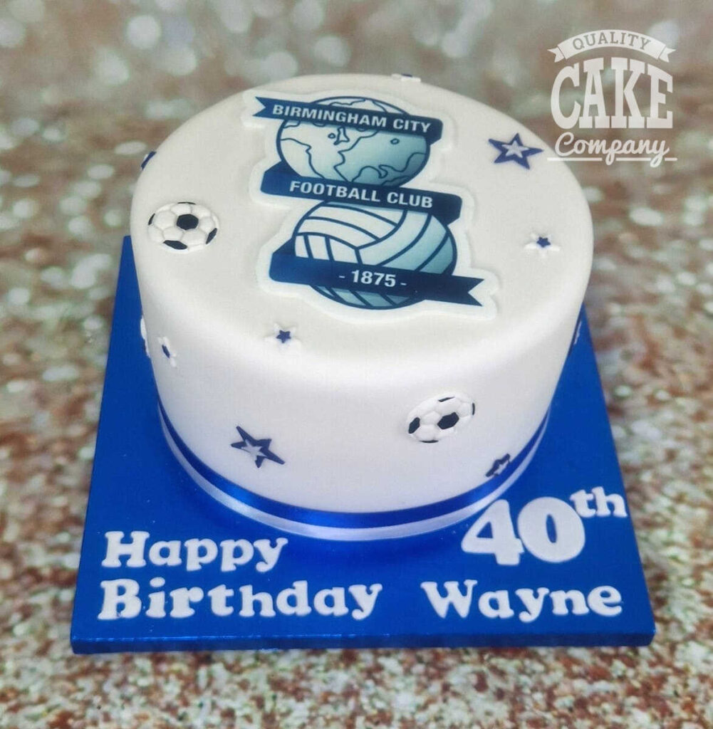 Birmingham City Birthday Cakes - Quality Cake Company - Tamworth
