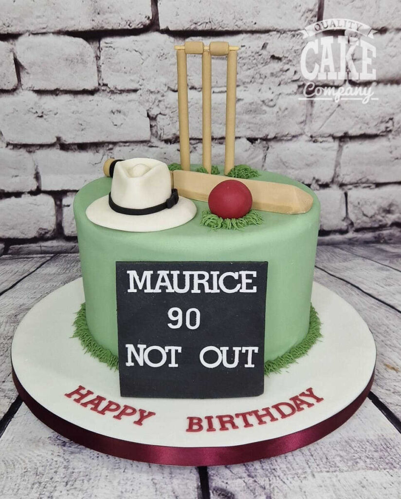 Cricket Theme Cakes - Quality Cake Company - Tamworth