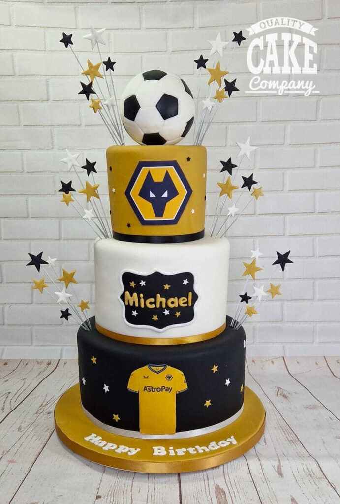 Football Birthday Cakes - Quality Cake Company - Tamworth