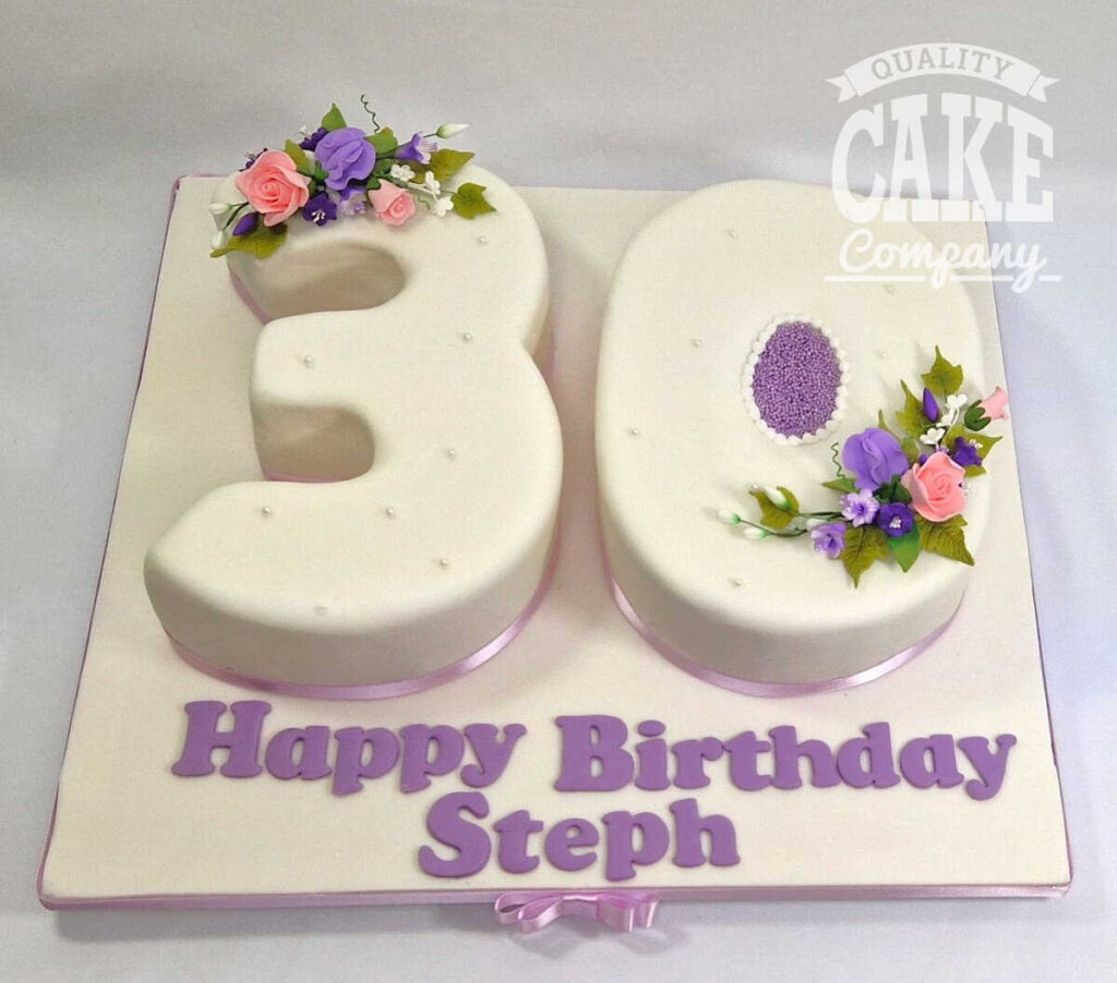 30th Birthday Cakes - Quality Cake Company - Tamworth